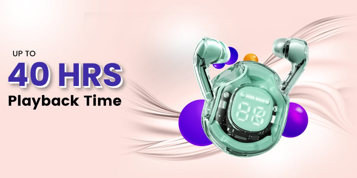 Flute Ultrapods Pro Wireless Earbuds - Mint Green ️ 80% OFF